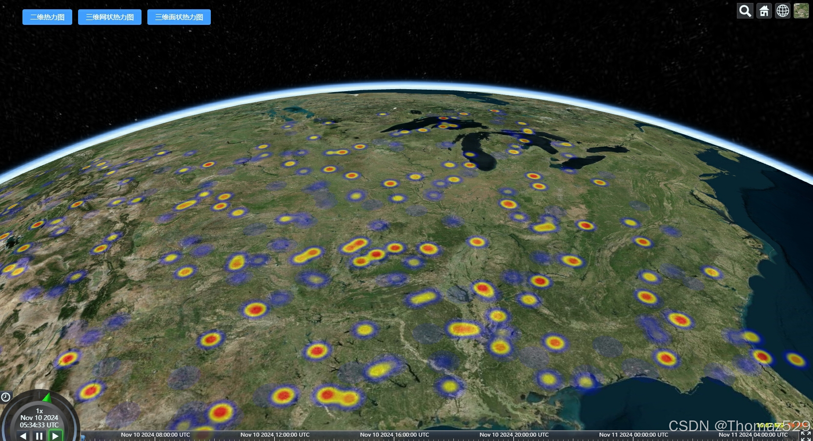Cesium高级开发教程之十：热力图#二维热力图_Cesium开发教程-CSDN专栏