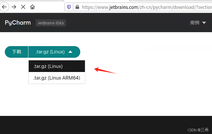 下载linux版本的pycharm、python，打包Python应用_pycharm linux下载-CSDN博客