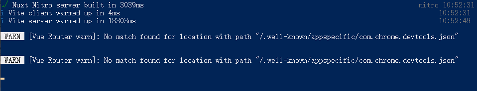 nuxt: “./well-known/appspecific/com.chrome.devtools.json“ 服务端警告问题解决-CSDN博客