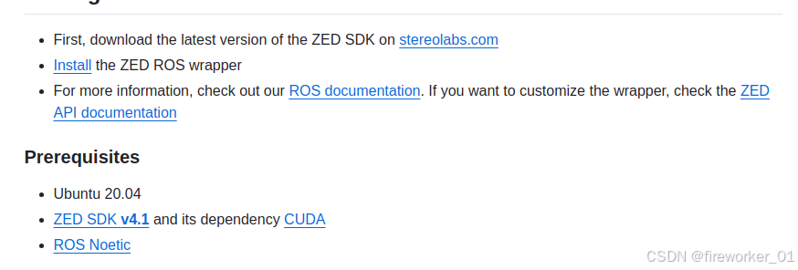 Ubuntu20.04 使用ROS驱动Zed mini双目相机，并发布ROS话题_配置zed mini相机-CSDN博客