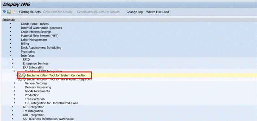 SAP EWM学习笔记之Implementation tool for system connection_sapboeuniverse ...