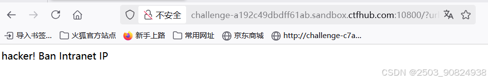 CTFHub技能树Web-SSRF-CSDN博客