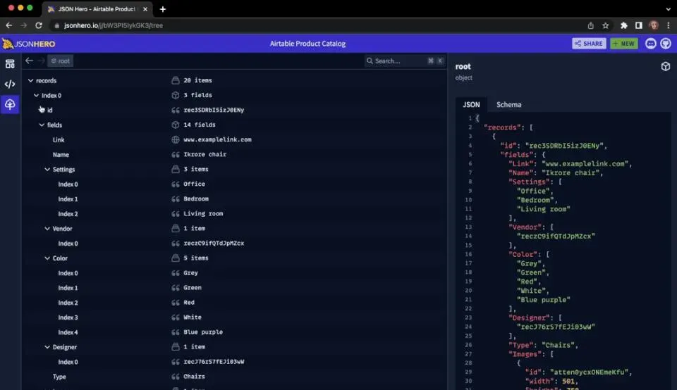 推荐一款可视化JSON调试工具——JSON Hero-CSDN博客