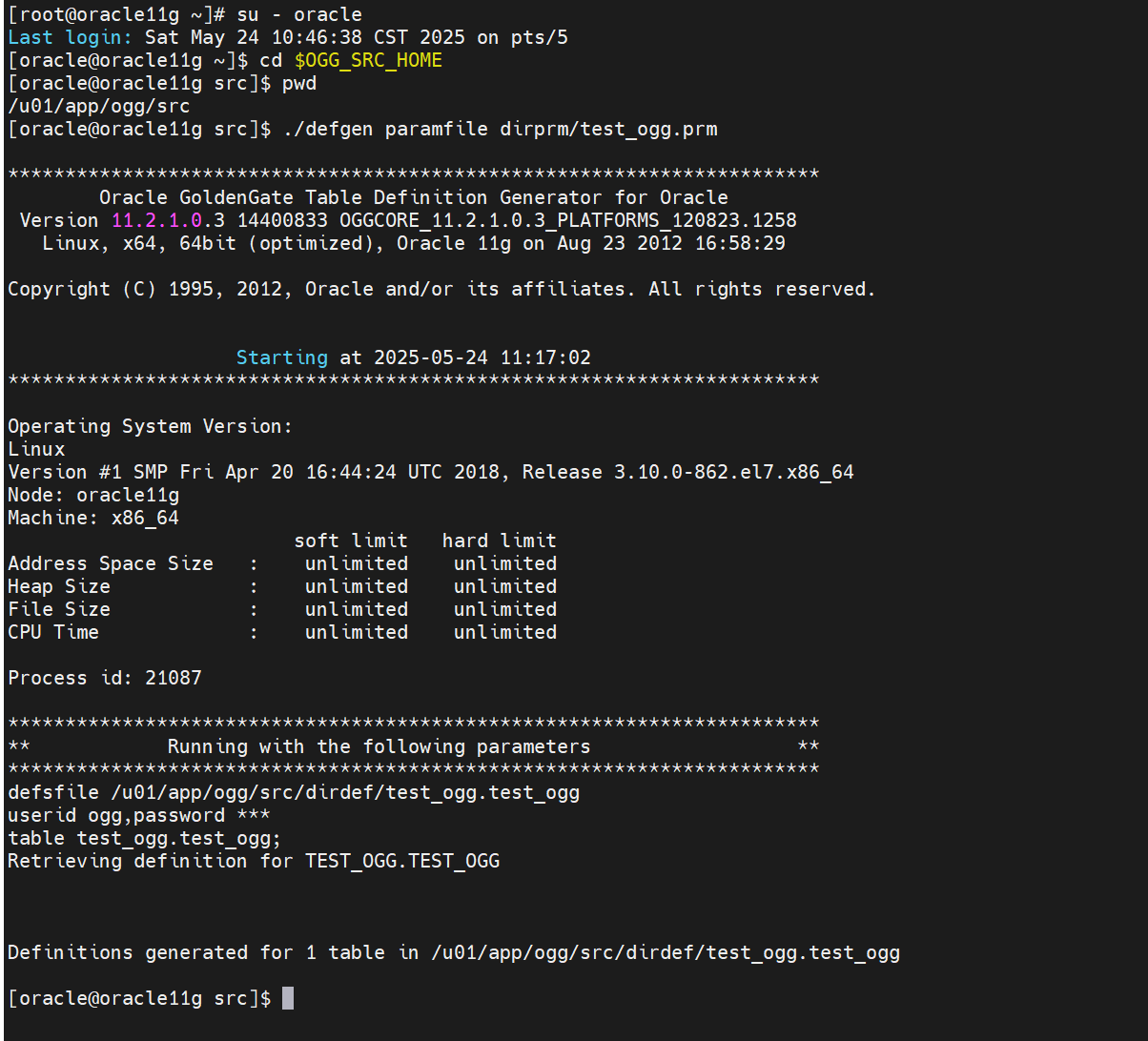 Oracle【进阶篇】02：Oracle GoldenGate（OGG）搭建：推送Oracle数据至Kafka_ogg kafka-CSDN博客