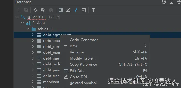 idea插件怎么调用databaseTool工具？_idea database tool-CSDN博客