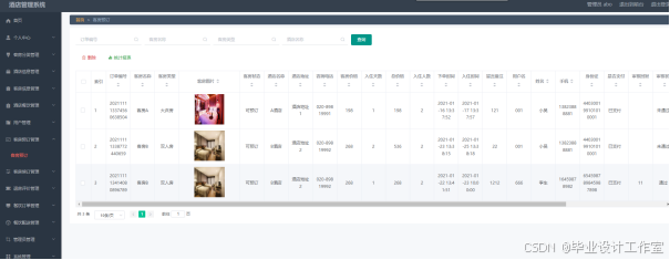 【附源码】酒店管理系统源码数据库毕业论文齐全java开发ssm框架，可做毕业设计酒店管理系统数据架构图 Csdn博客