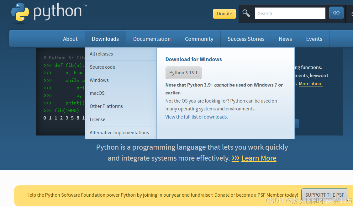 python的安装与环境变量_python3.13.3安装教程-CSDN博客