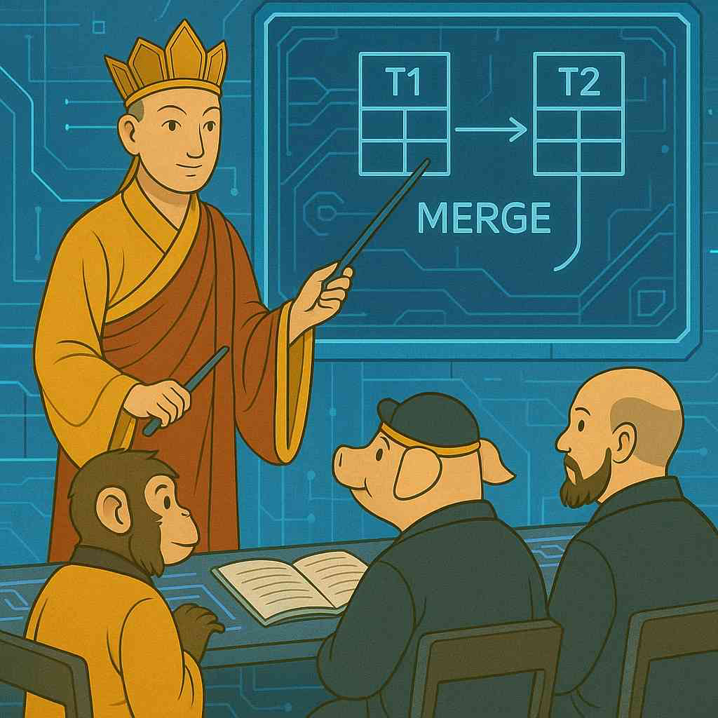 通用sql开发的利器——merge（上）merge初探sql Merge Csdn博客 6346