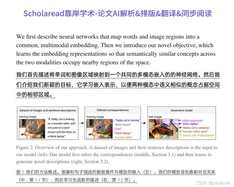 解读CNN必读论文|Deep Visual-Semantic Alignments for Generating Image Descriptions-CSDN博客