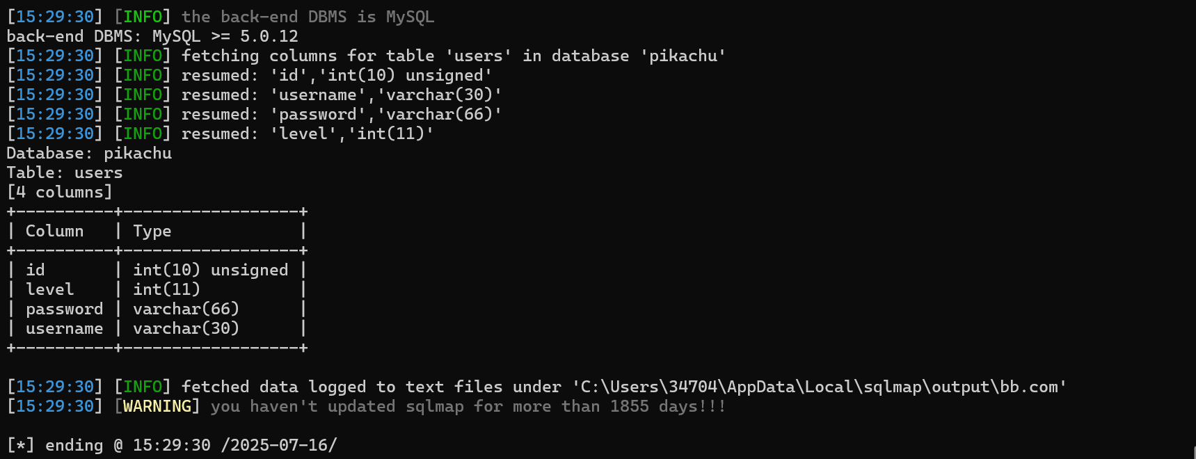 pikachu盲注(base on boolian)_sqlmap工具注入pikachu靶场盲注base on boolian-CSDN博客
