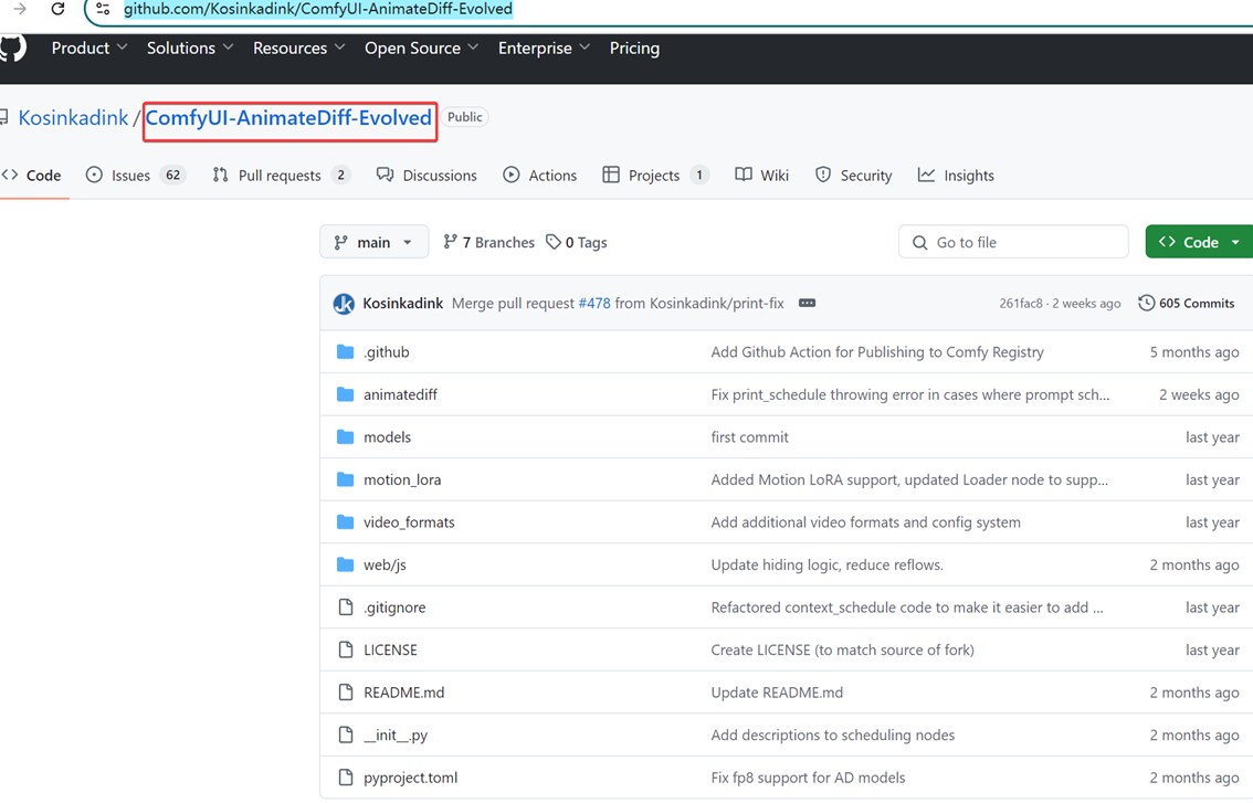【ComfyUI专栏】ComfyUI AnimateDiff 组件_comfyui-animatediff-evolved-CSDN博客