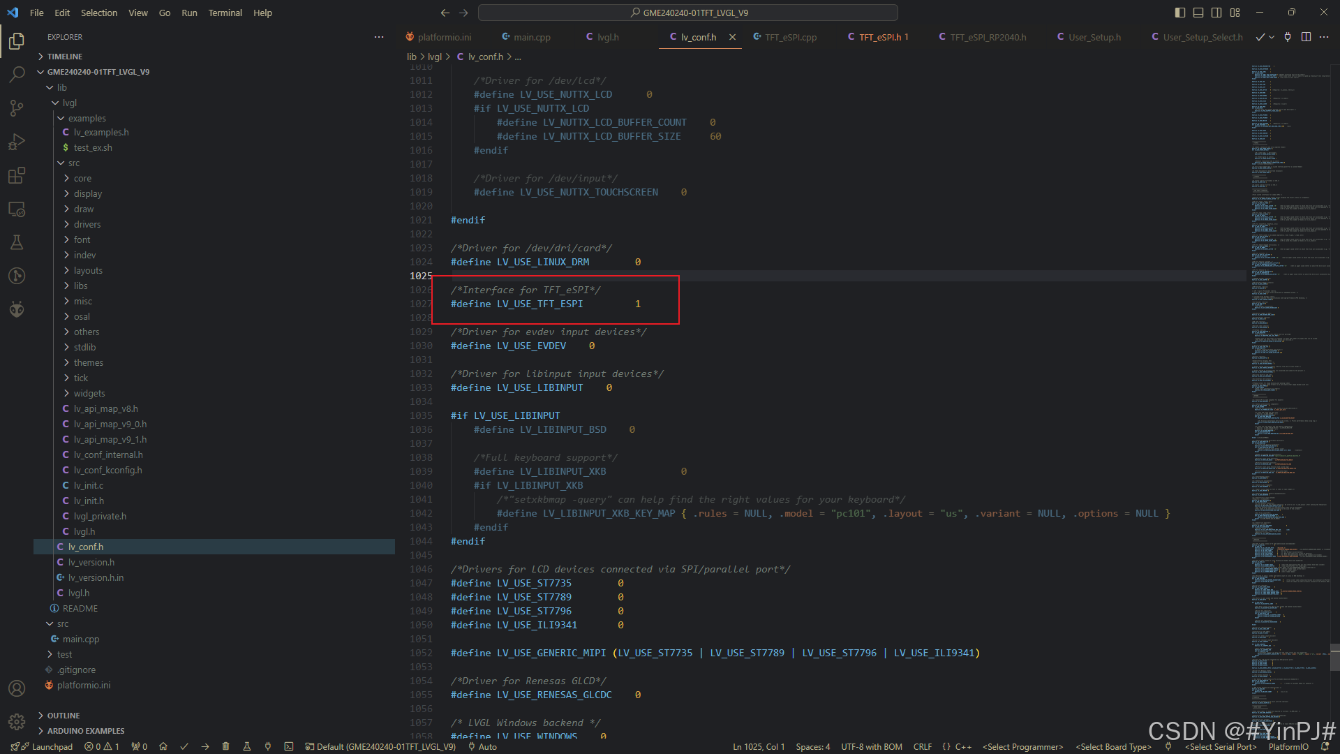 LVGL V9 源码移植_lvgl源码-CSDN博客