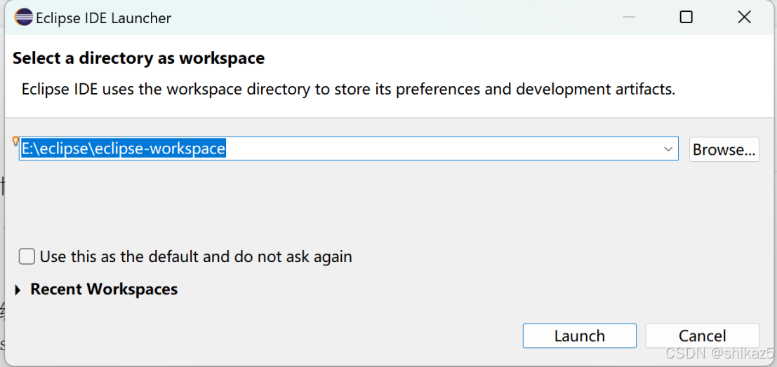 Windows系统安装配置Eclipse以及实现第一个程序hello world_windows安装eclipse-CSDN博客