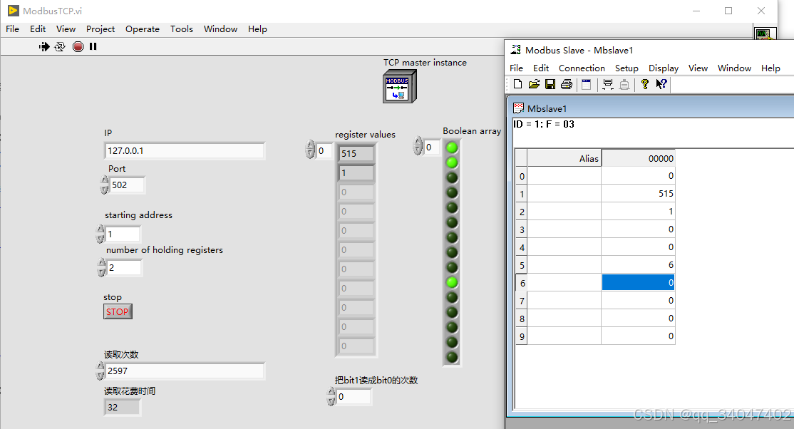 Labview通过Modbus读取汇川AM中型PLC的变量_ni dsc modbus-CSDN博客