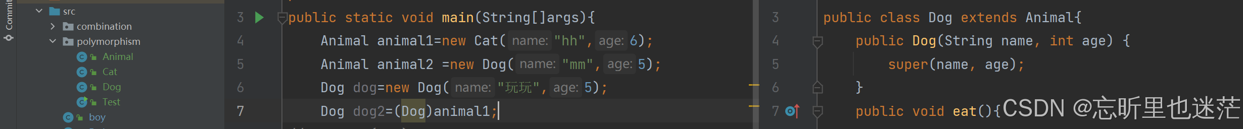 inheritance（继承）and polymorphism（多态）-CSDN博客