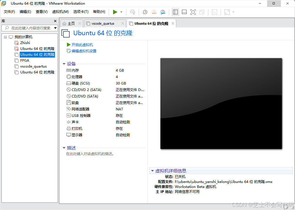 【Linux学习】Vmware虚拟机安装Ubuntu20.4系统及QEMU模拟ARM64 Linux_vmware 模拟arm-CSDN博客