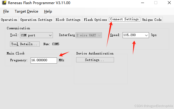 新一代瑞萨RH850系列Renesas Flash Programmer烧录使用说明-CSDN博客