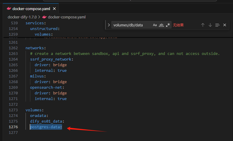 dify安装过程中出现dependency failed to start: container docker-dify-170-db-1 is unhealthy错误的解决方法 ...