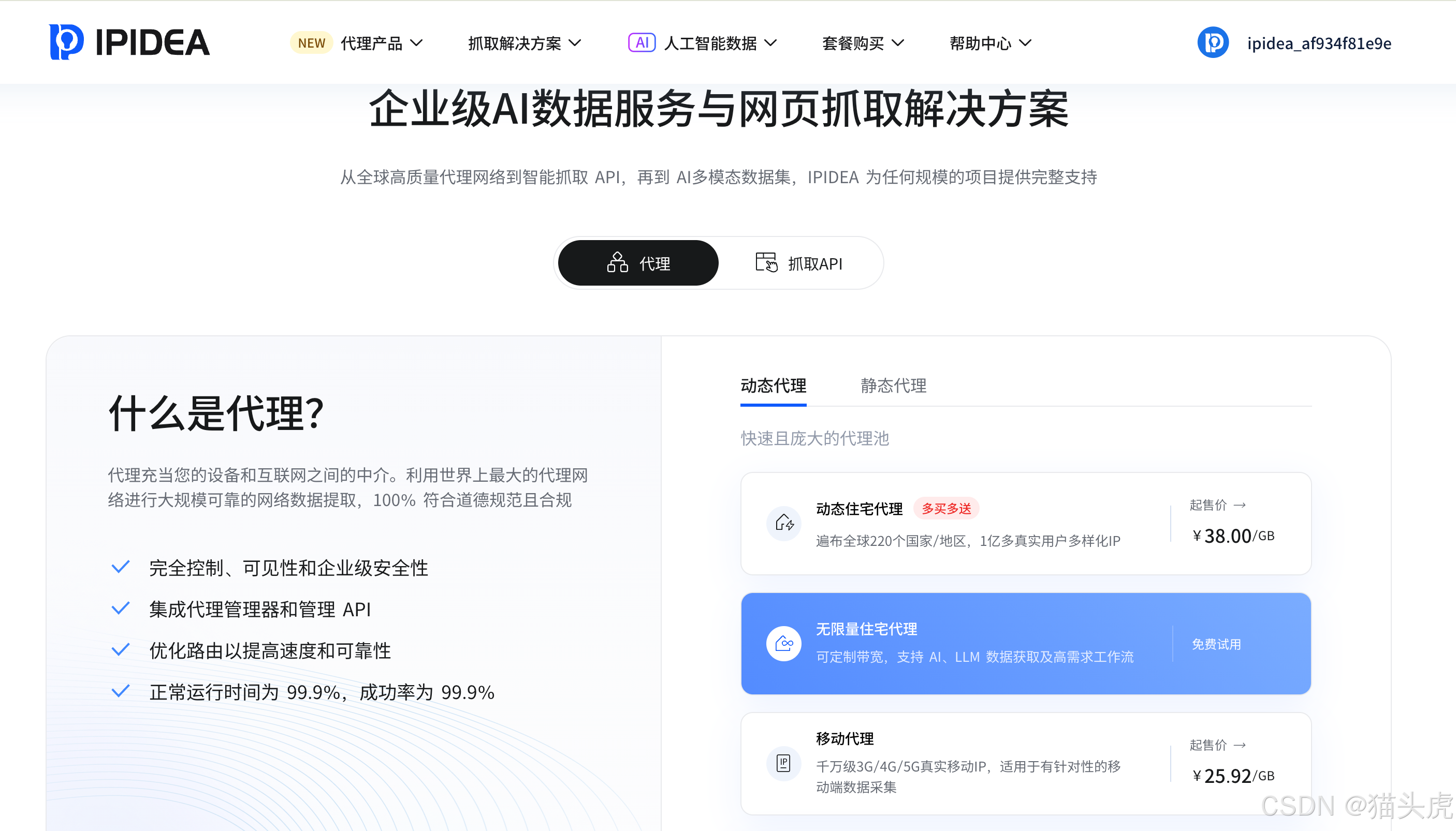 2025年最新海外代理IP服务商横向测评：国外代理IP服务商哪家好？_ipidea怎么样csdn-CSDN博客