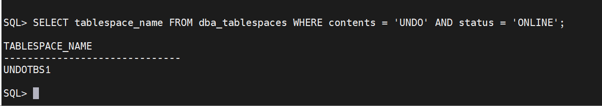 Oracle【使用篇】04：切换数据库的临时表空间和undo表空间_undo表空间 在线切换-CSDN博客