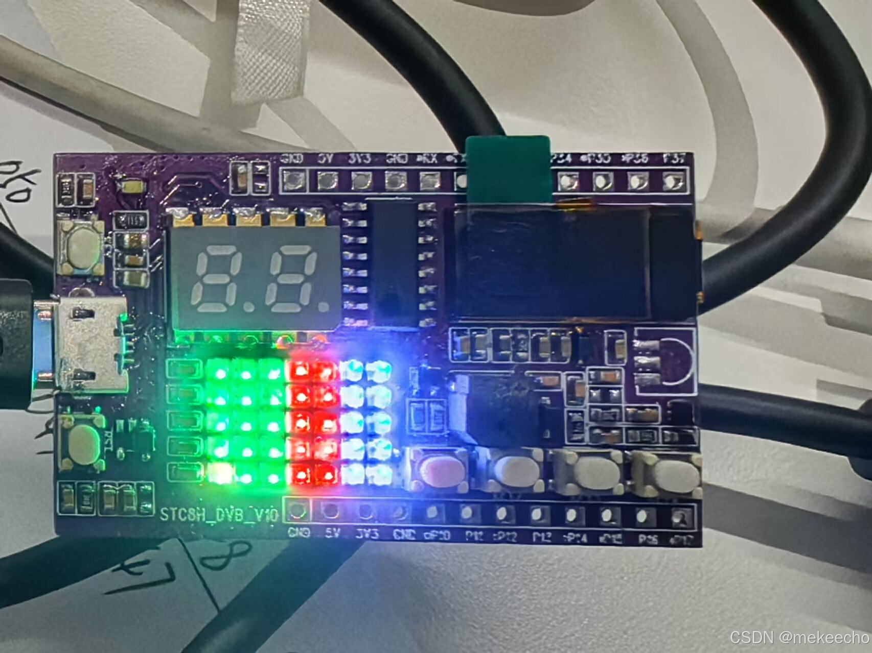 用C51点亮WS2812 之调教我的120小时_ws2812 51单片机-CSDN博客