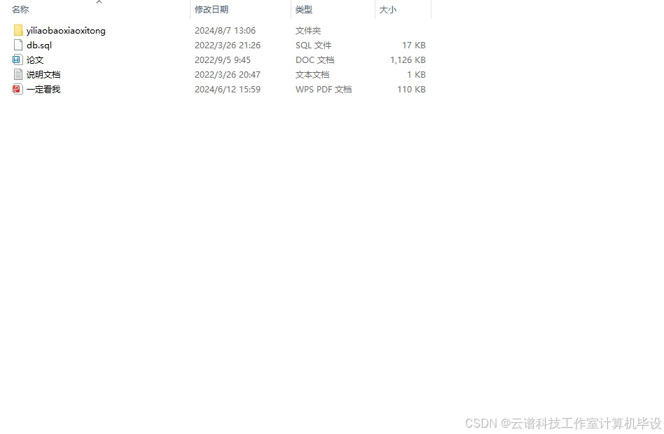 【java计算机毕设】医疗报销系统mysql Springboot Vue Maven小组项目设计源代码文档 寒暑假作业 前后端可分离也可不