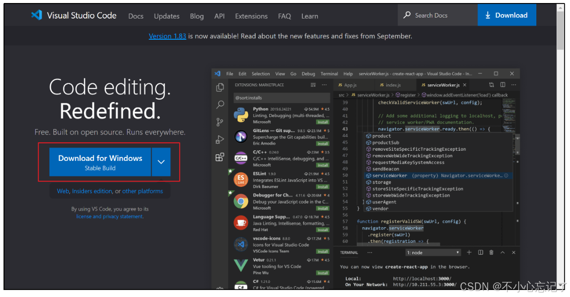 安装 VS Code_vscode安装csdn-CSDN博客