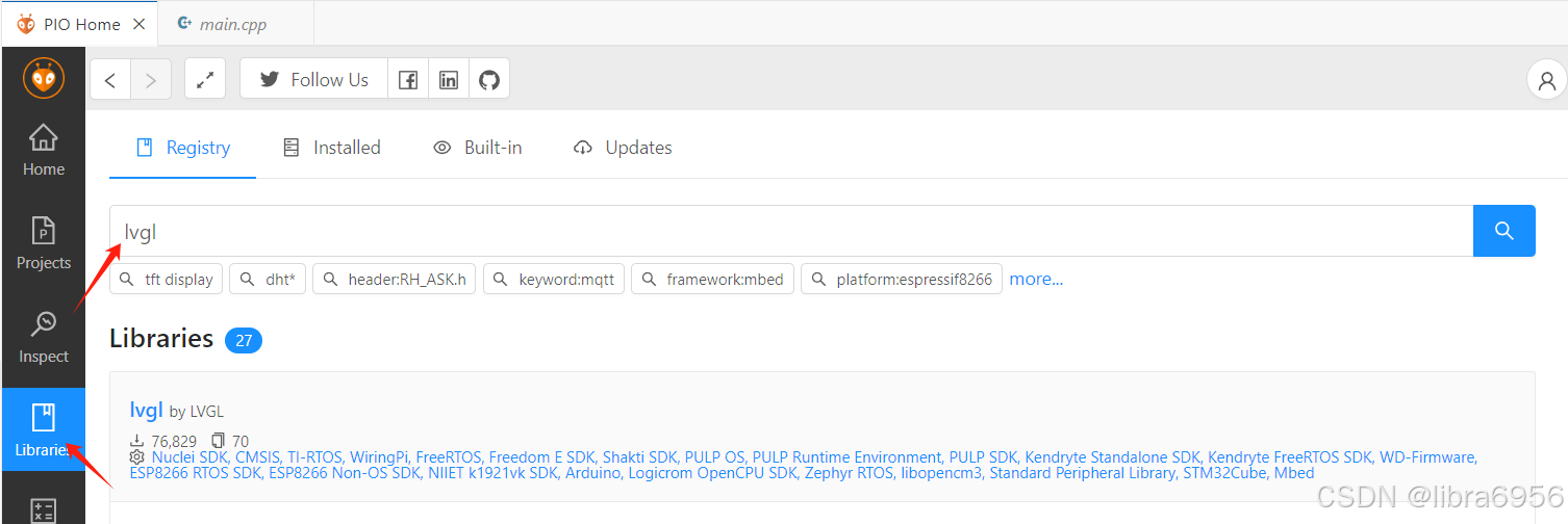 esp32开发散记之：LVGL移植ESP32 WROOM+TFT触摸屏+GUI guider_esp32+lvgl-CSDN博客