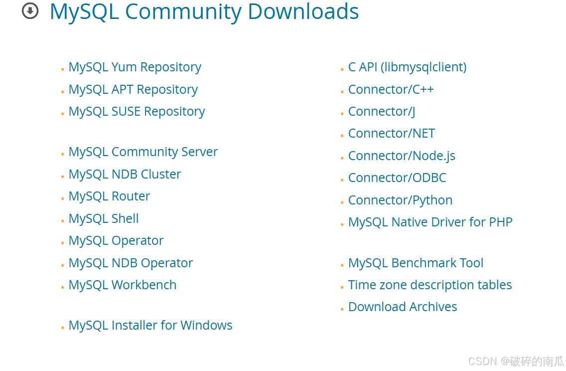 安装mysql数据库_mysql tar安装-CSDN博客