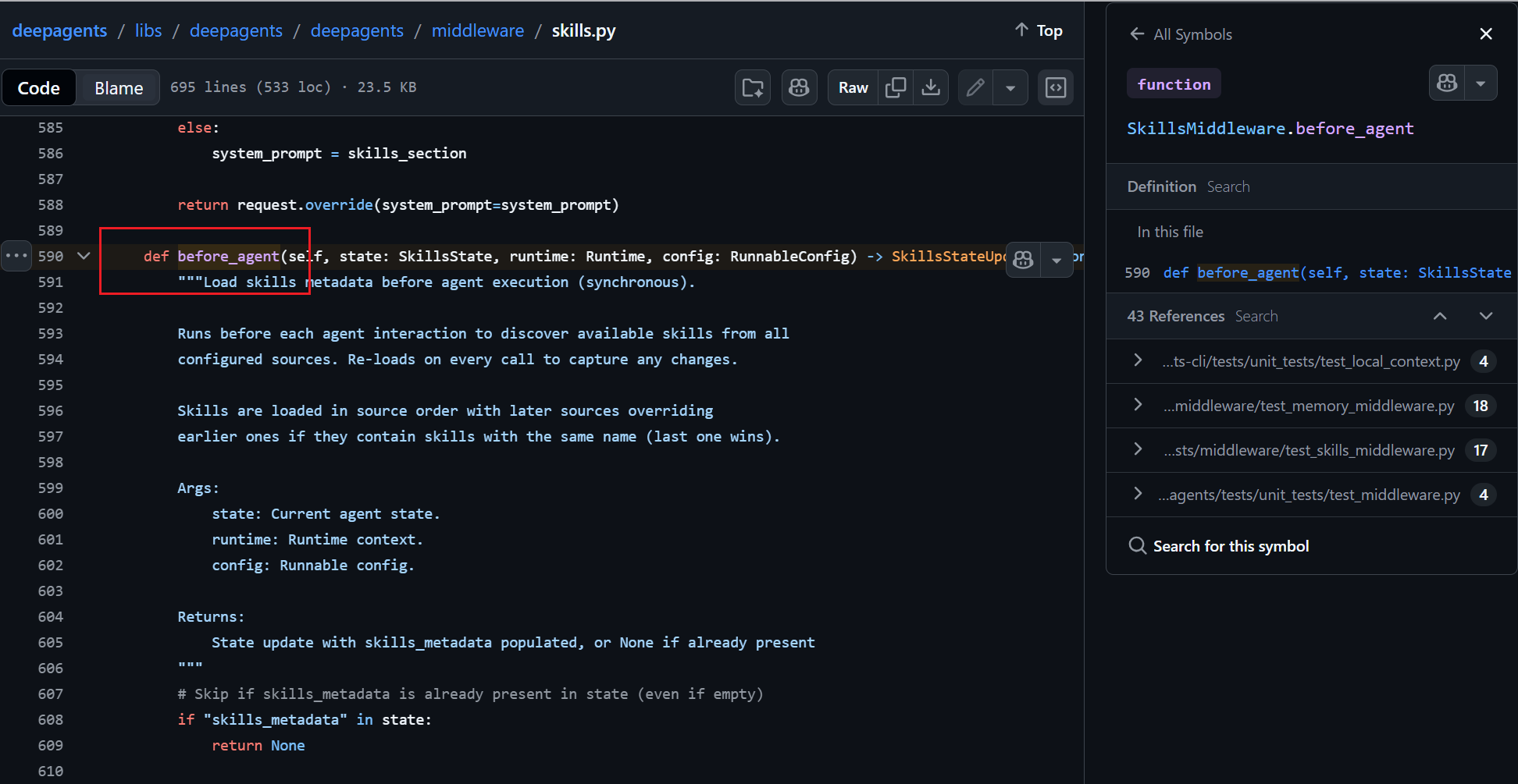 LangChain DeepAgents 完全指南：从源码到自定义 SkillsMiddleware_langchain deepagent skill如何定义加载-CSDN博客