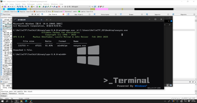 [学习笔记]攻防世界—easyre-xctf-CSDN博客