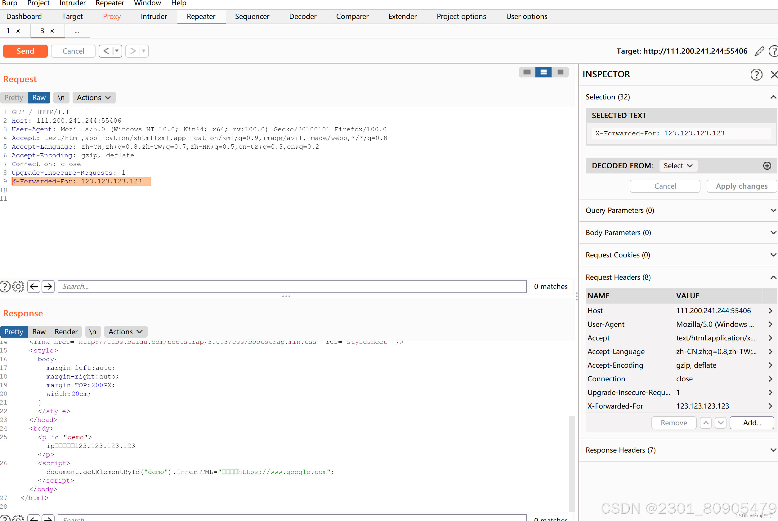xff_referer——攻防世界_xff字段-CSDN博客