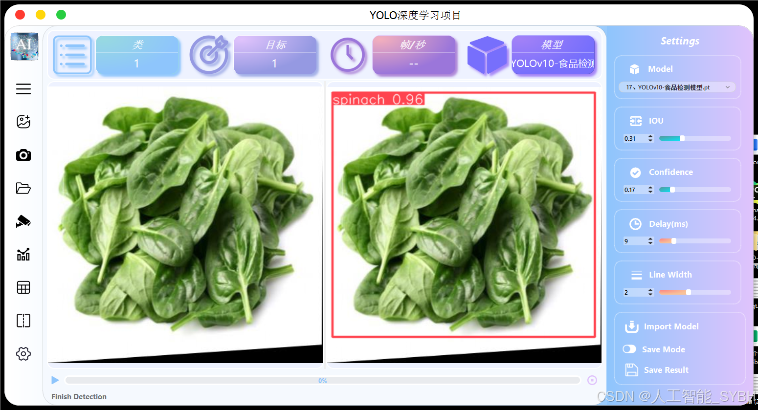 基于yolov10的食物检测系统(深度学习模型ui界面python代码训练数据集)yolo食品数据集 Csdn博客