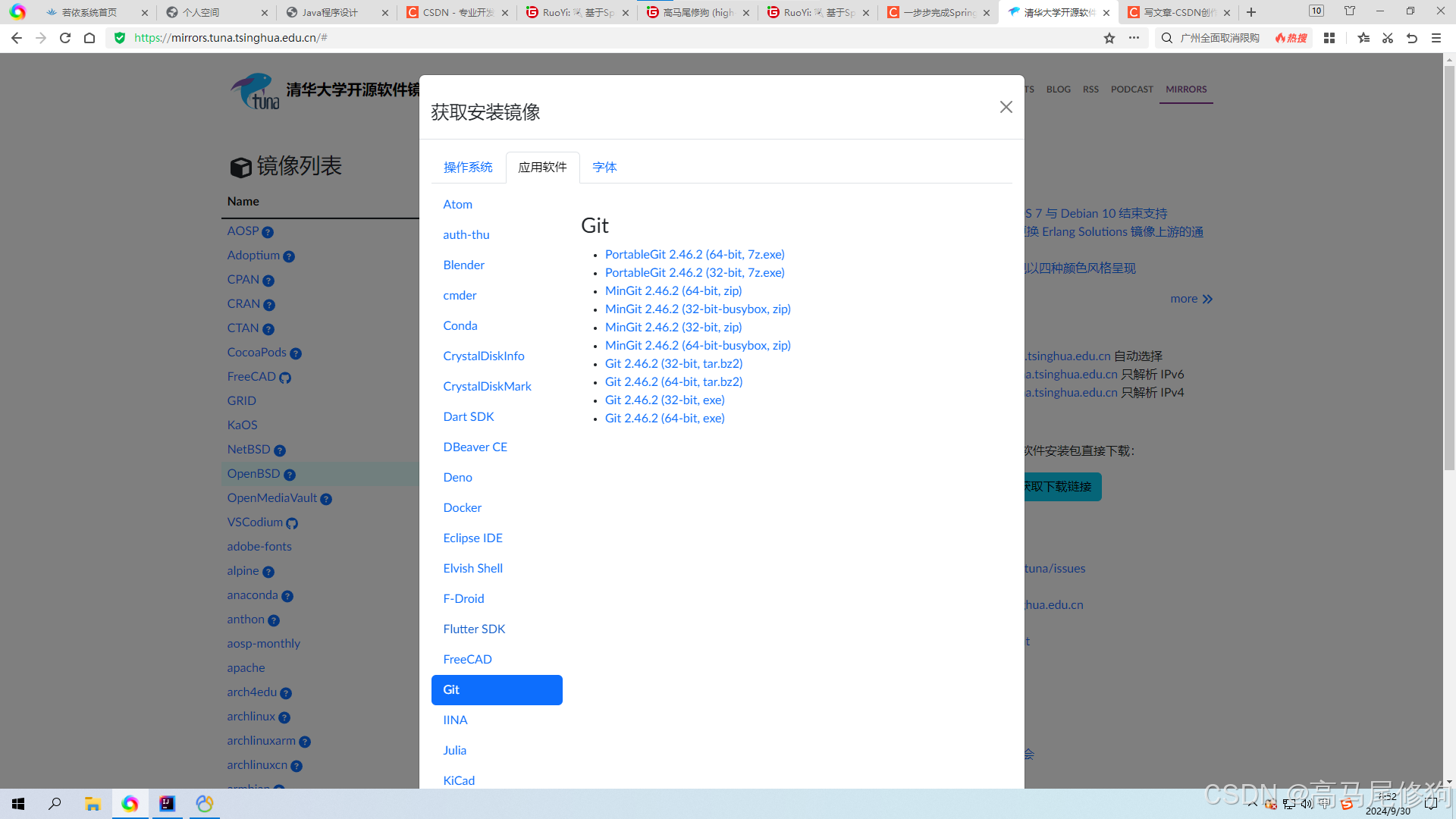 完成Spring Boot项目搭建及运行（以若依为例）_ruoyi springboot项目-CSDN博客