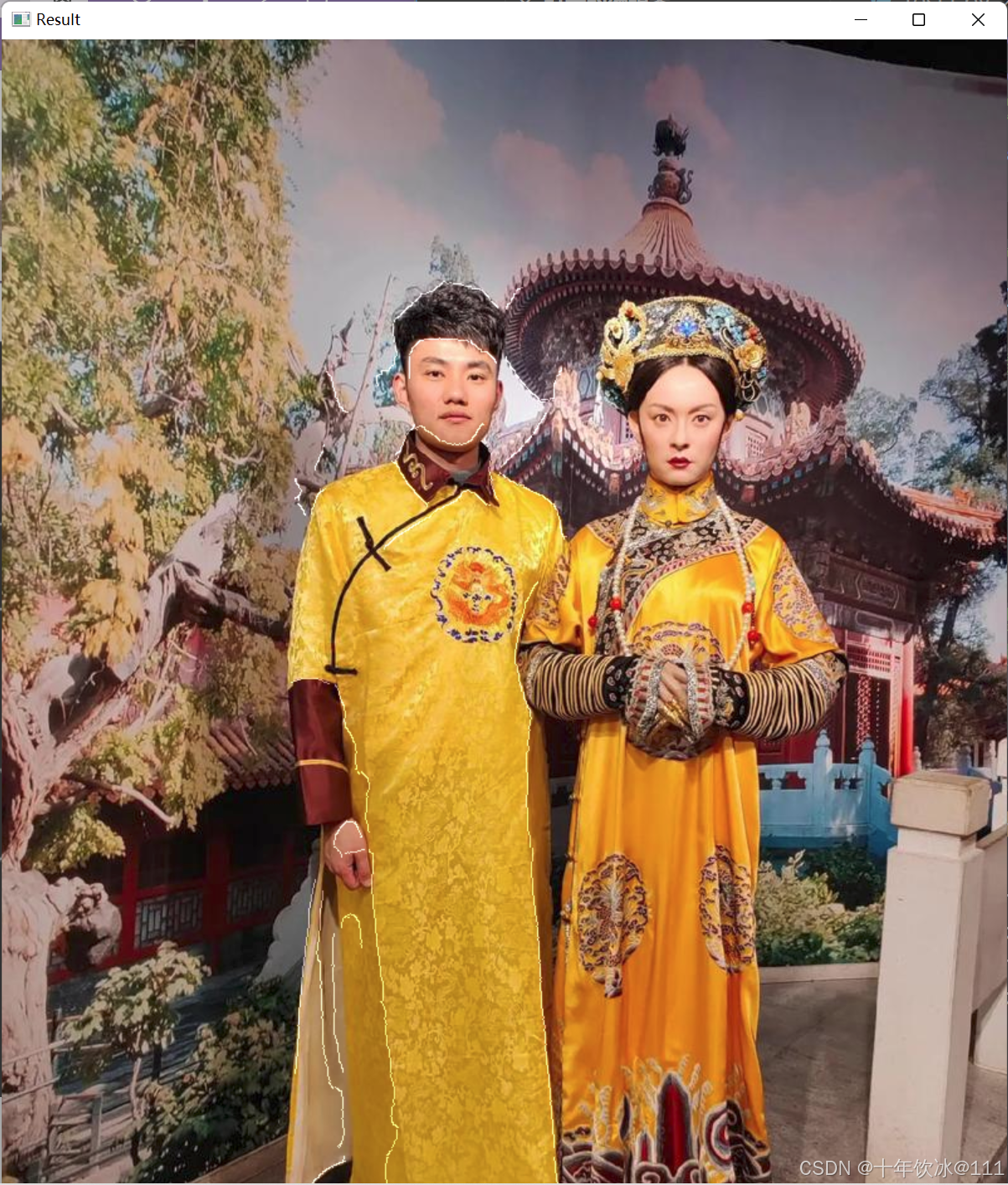 Python代码实现Canny算法——彩色照片中的人物外形轮廓的提取_python canny-CSDN博客