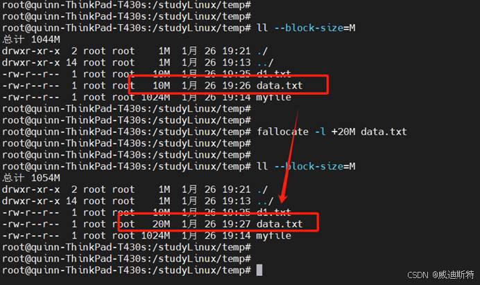 linux命令：在 Linux 系统上用于预分配文件空间（创建指定大小的文件）的命令fallocate详解_fallocate命令-CSDN博客