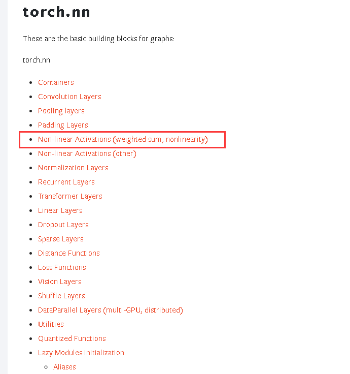 PyTorch深度学习快速入门教程（绝对通俗易懂！）【小土堆】——P19：神经网络-非线性激活_pdf pytorch深度学习快速入门教程-CSDN博客