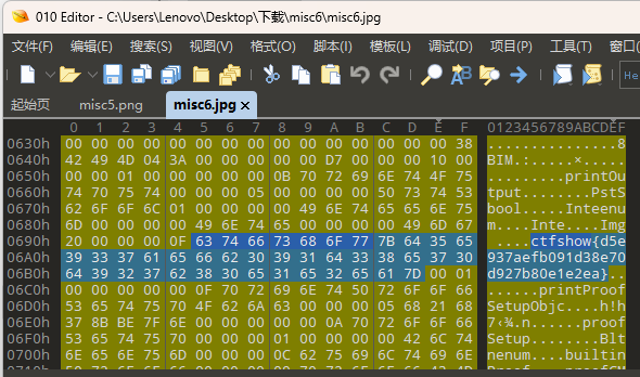 ctfshow-misc入门题目解析1（misc1-misc23，misc41）-CSDN博客