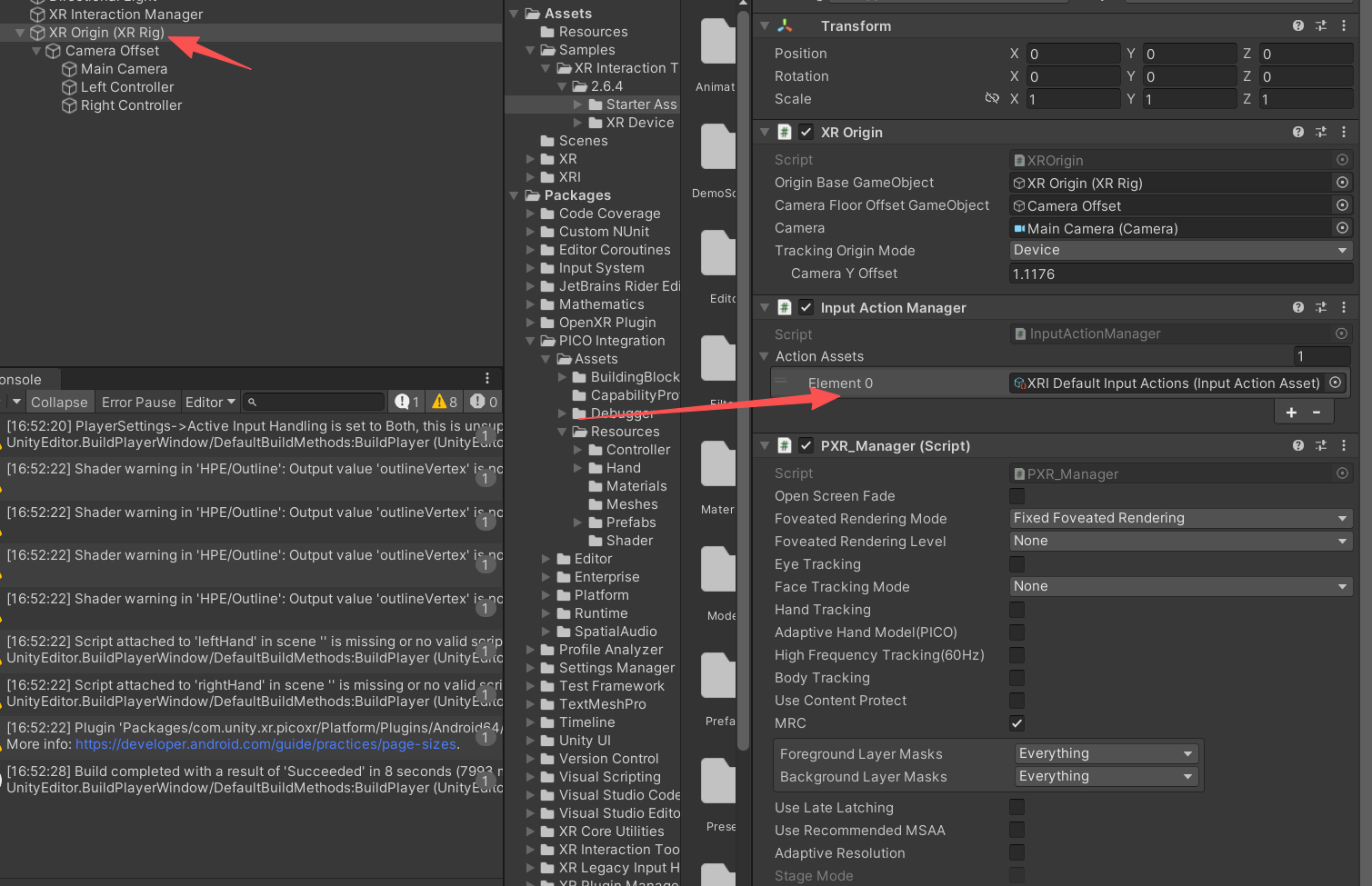 Unity + PICO 开发全流程指南_unity2022打包一个pico的apk入门教程-CSDN博客