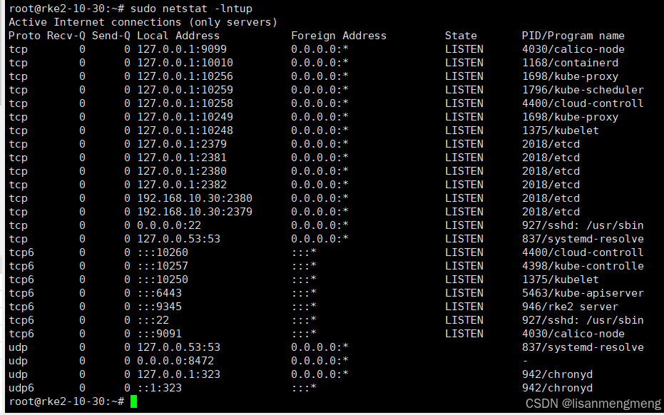 netstat 命令介绍和使用案例_netstat的使用案例"csdn-CSDN博客