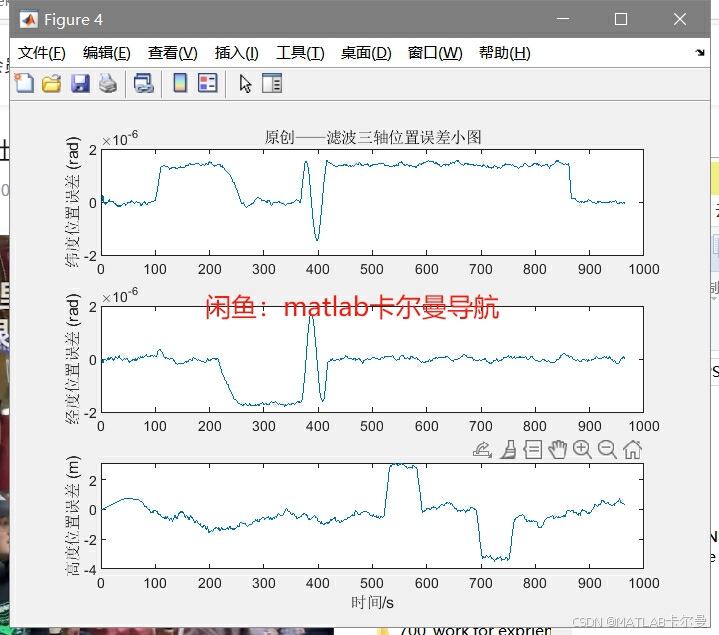【基于PSINS工具箱】7维观测（航向角、三轴速度、三轴位置）的UKF，matlab例程，附代码下载链接_psins 观测协方差-CSDN博客