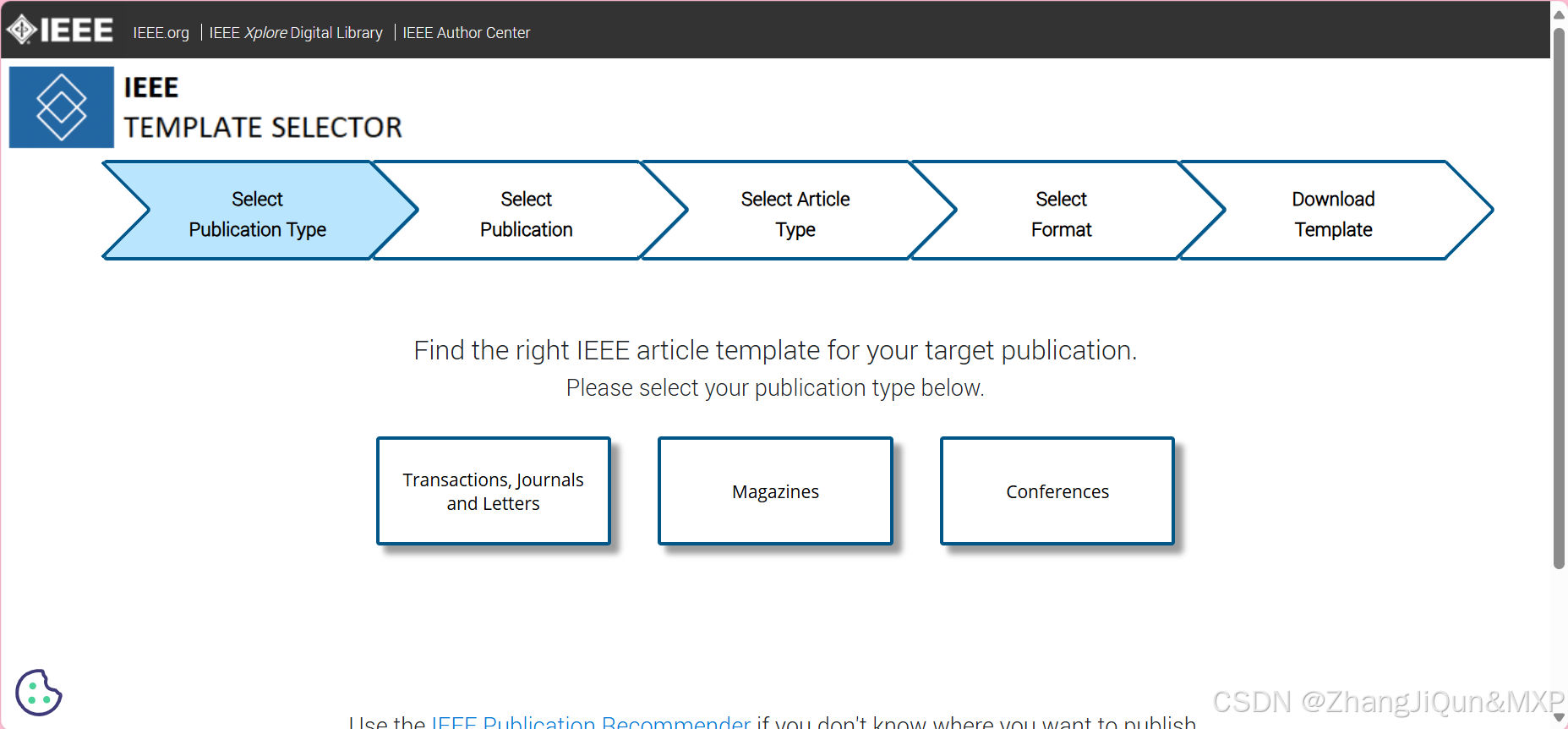 怎么下载IEEE模板：IEEE论文模板下载全攻略_ieee template selector-CSDN博客