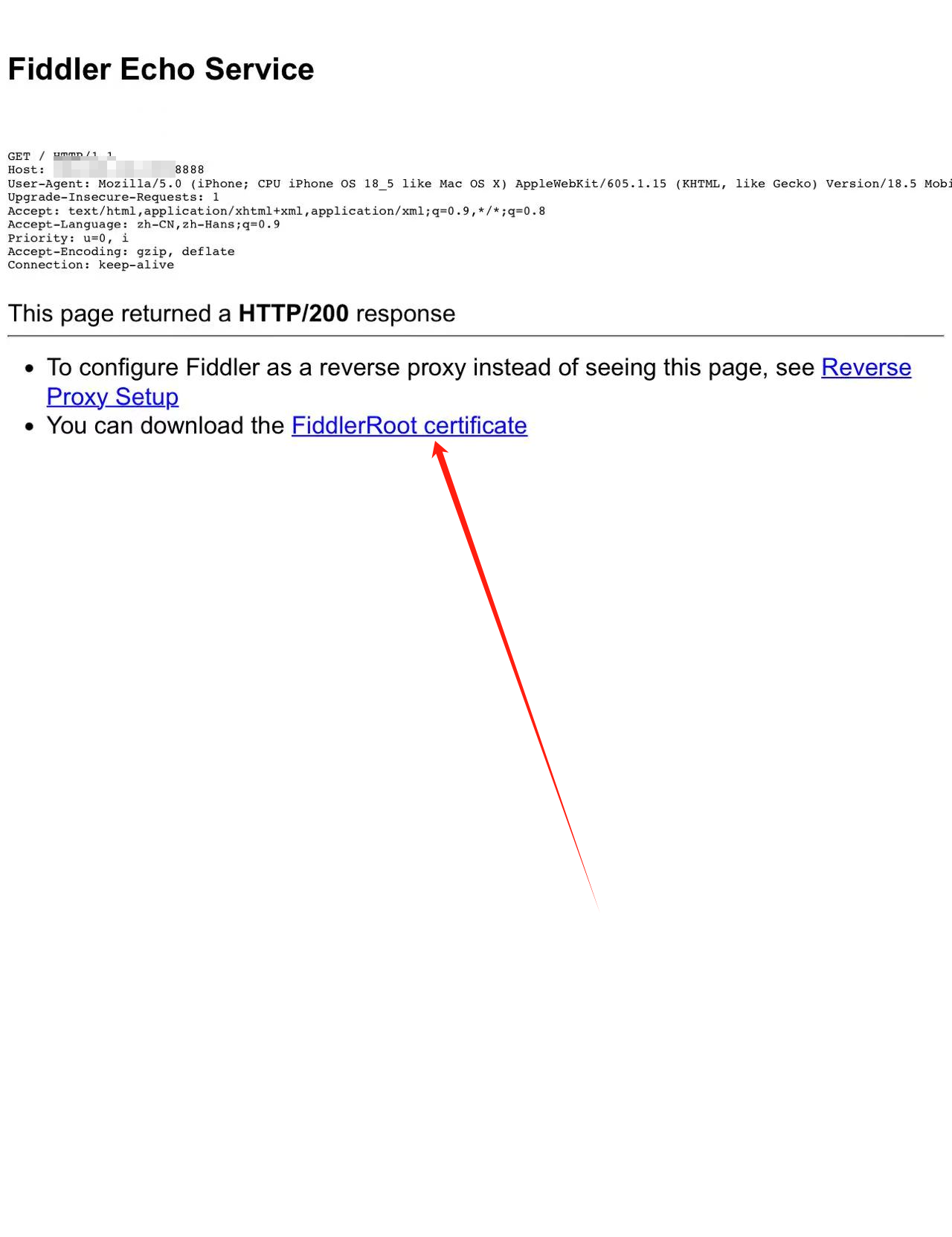 fiddler抓包app没网给手机配置手动代理安装证书_fidder代理手机-CSDN博客