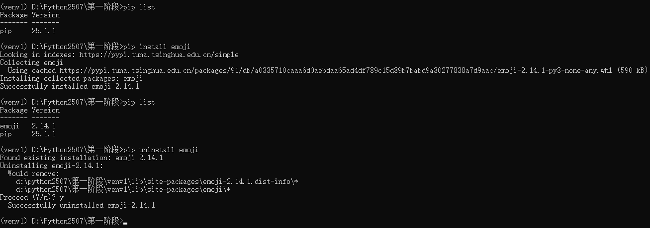 lesson4-2：Python虚拟环境与真实环境以及pip基础使用-CSDN博客