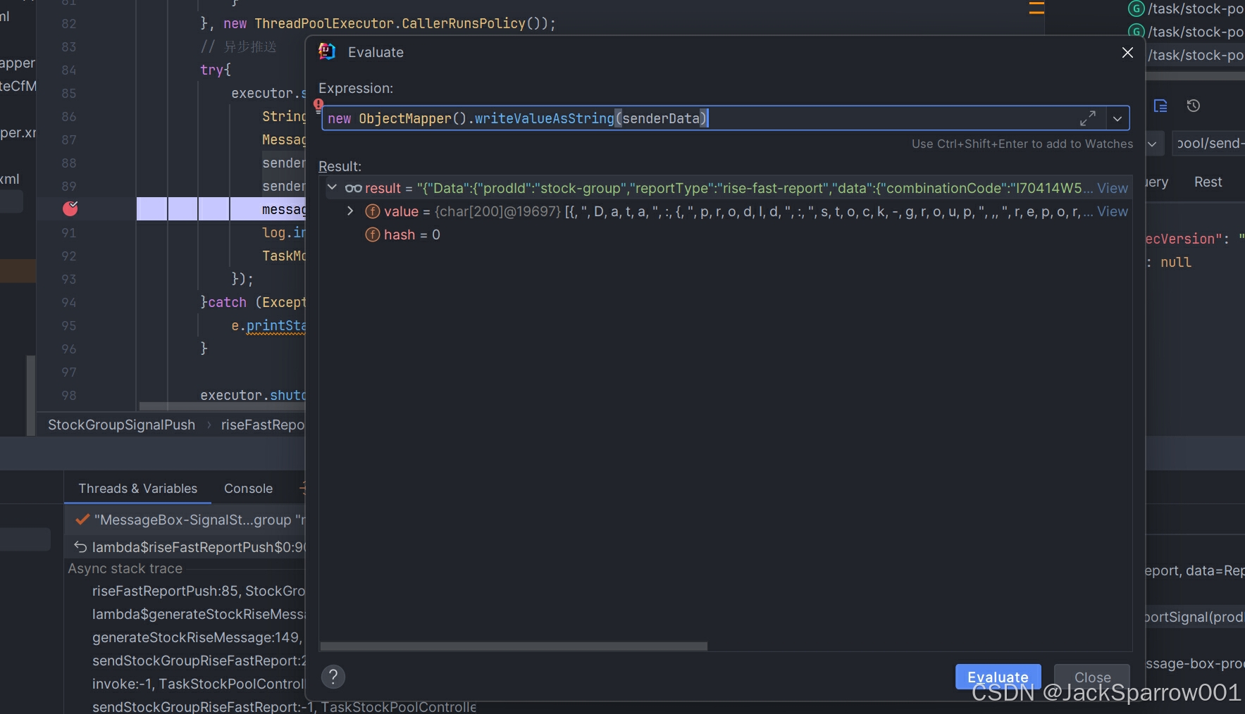Java如何从debug中获取对象的Json数据_java - idea在debug时怎么复制jsonobject或jsonarray的值-CSDN博客