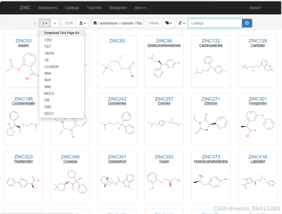zinc数据库下载数据-CSDN博客