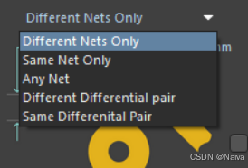 AD19基础应用技巧：设置多个规则，例如：让VIN和GND网络之间的距离始终保持0.8mm, 不影响其他网络。_ad19线间距规则设置-CSDN博客