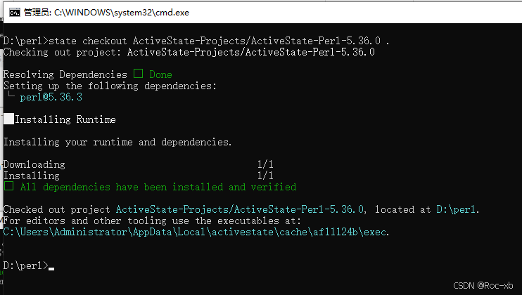如何在Windows上安装Perl环境（图文教程）_windows安装perl-CSDN博客