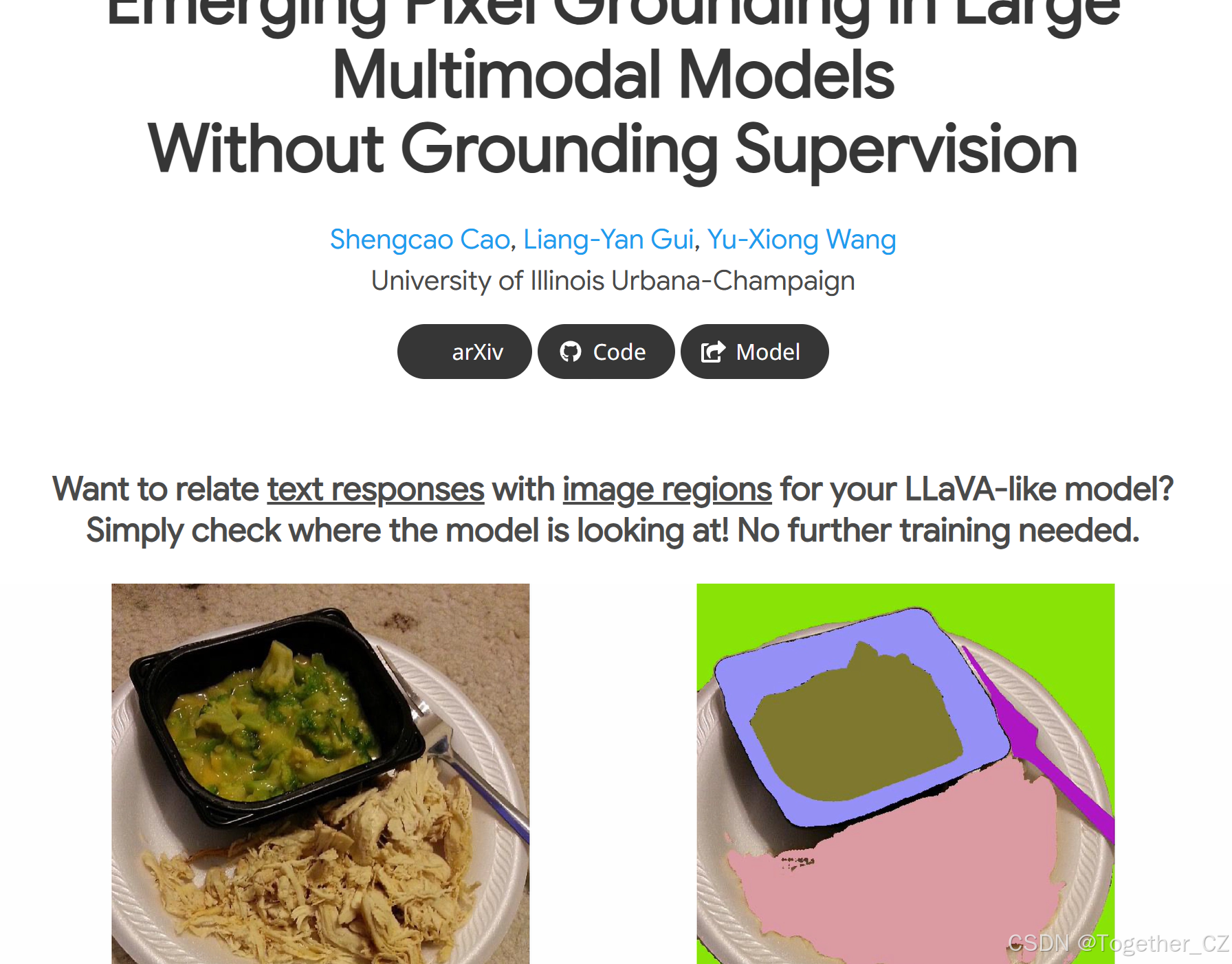 EmergingPixel Grounding In Large Multimodal Models WithoutGrounding Supervision无需基础监督的大型多模态模型中的 ...